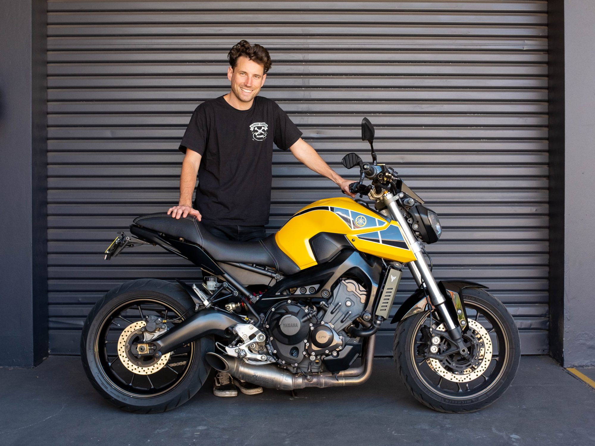 Style Rider, Patrick Stevenson - Yamaha MT-09 - thebetterlivingindex.com